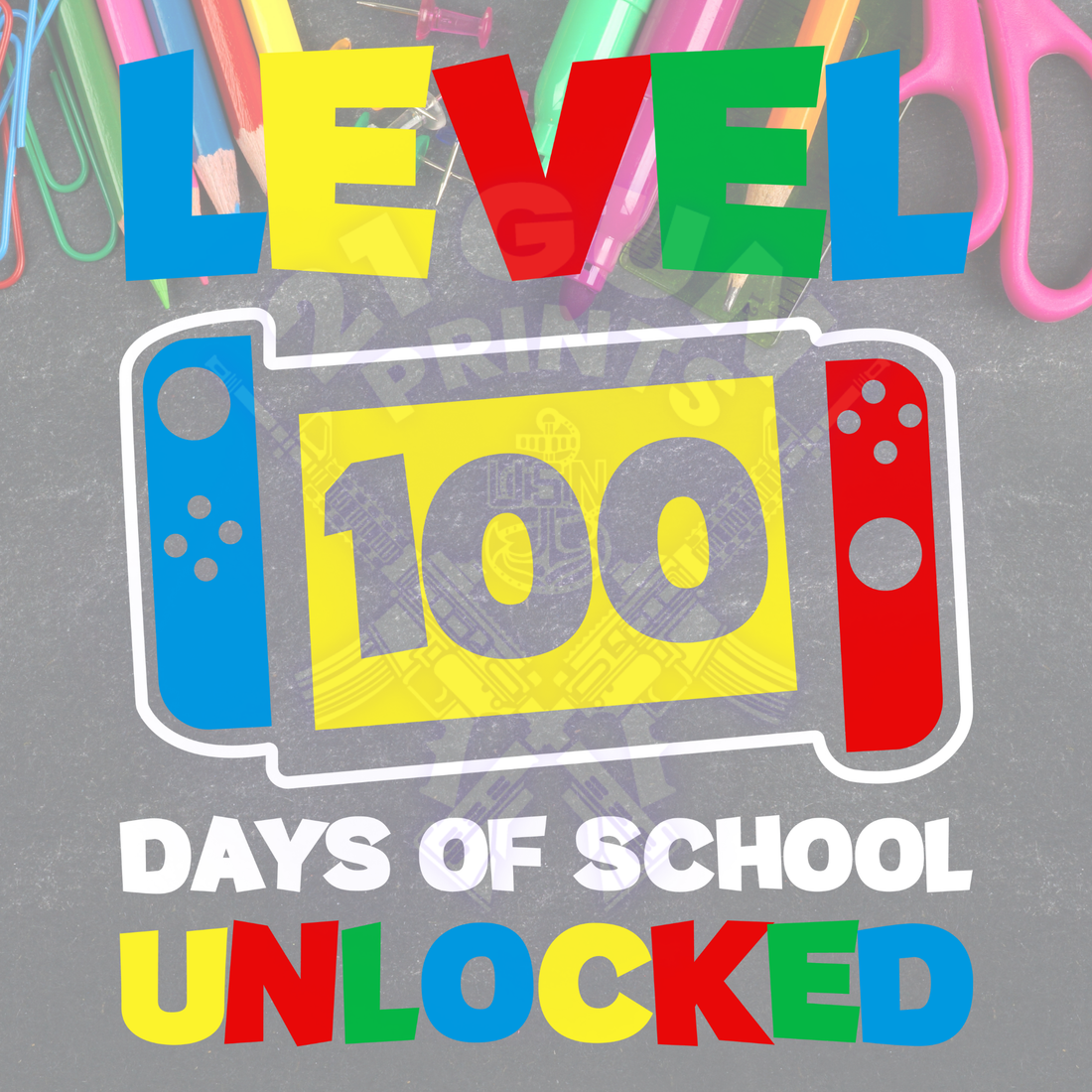 Level 100 Days Unlocked – 21 Gun Prints, LLC