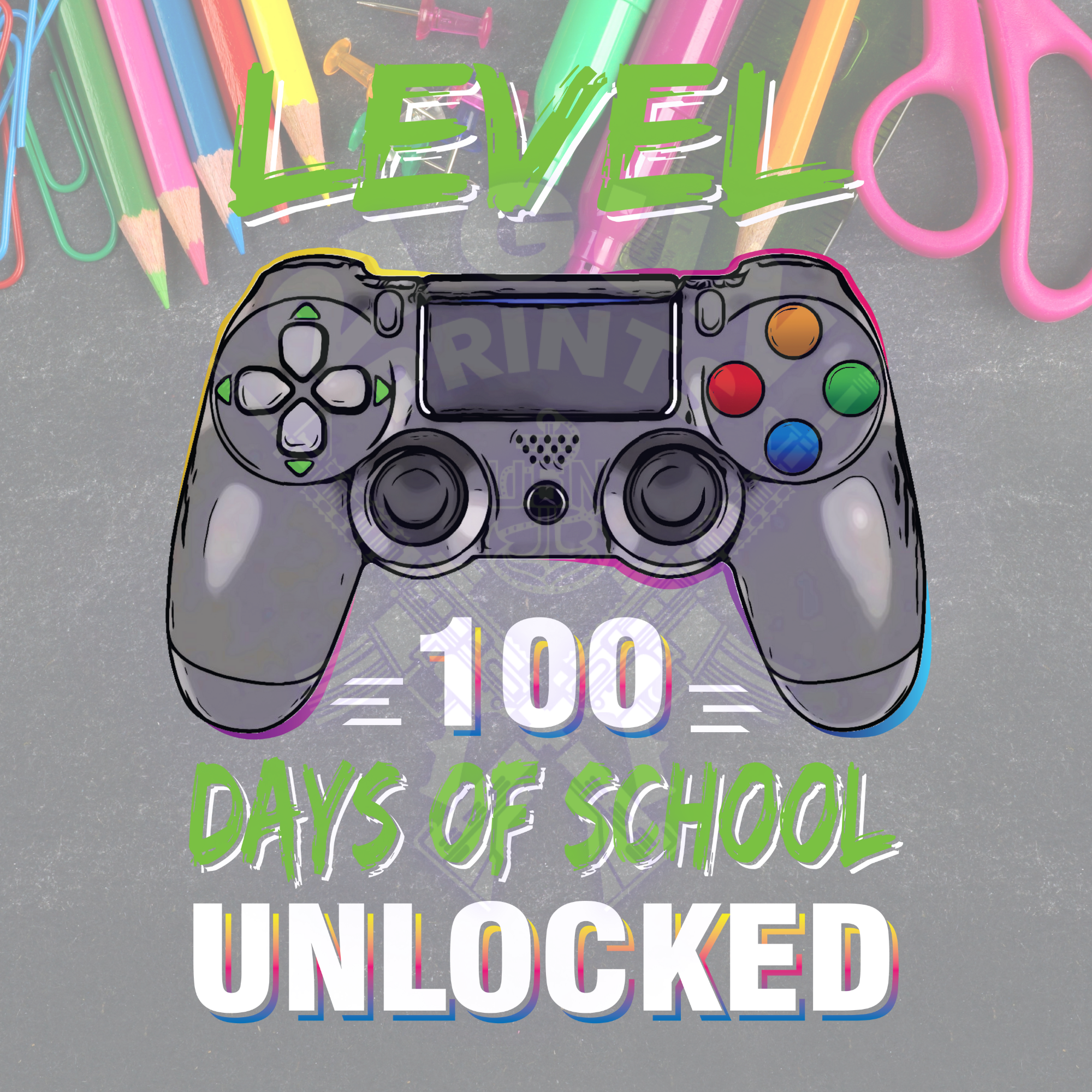 Level 100 Days Unlocked (2) – 21 Gun Prints, LLC